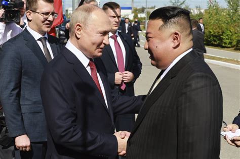 North Korean Leader Kim Jong Un Meets Russias Vladimir Putin Offers