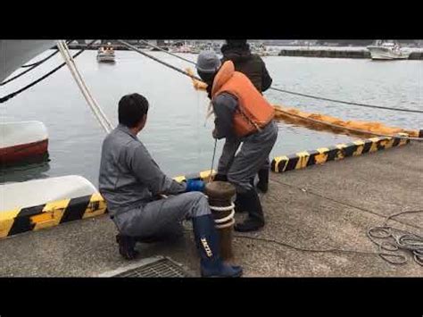 オイルフェンス展張訓練2017年11月 北海道余市郡 YouTube