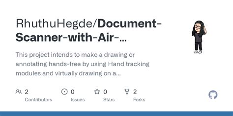 Github Rhuthuhegde Document Scanner With Air Drawing This Project Intends To Make A Drawing