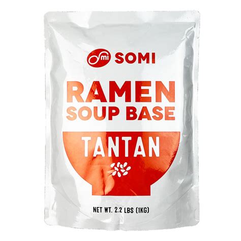 Somi Tantan Ramen Noodle Soup Base Spicy Sesame 22 Lbs 1 Kg — Mtc