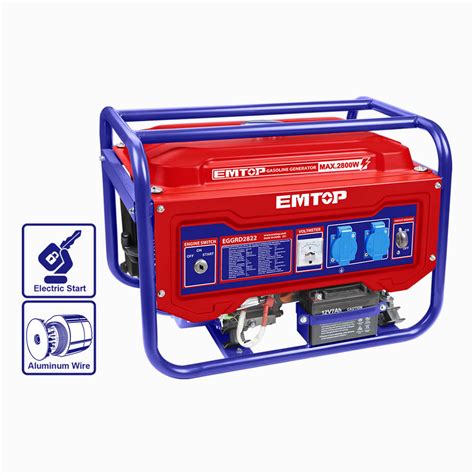 Emtop Gasoline Generator 2.8Kw - Endtoend.mu