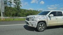Flagra Perto do lançamento nova VW Amarok 2025 roda no Brasil