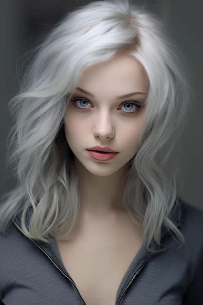 Premium Ai Image A Woman With Blonde Hair