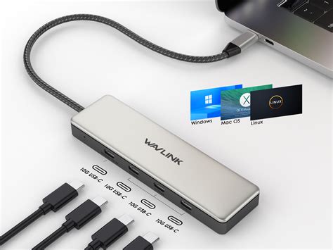 USB C Gen Hub With C Ports In G Hub Wavlink Com