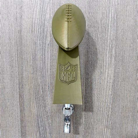 Tap Handle 3d Troféu Nfl Para Torneiras De Chopp Elo7