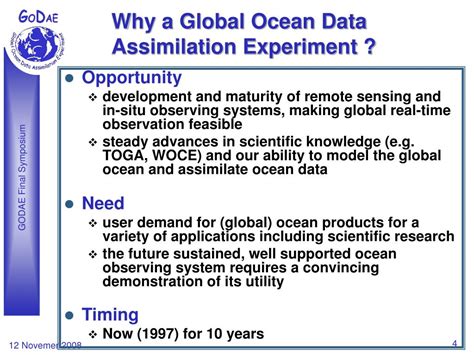Ppt The Global Ocean Data Assimilation Experiment The History Powerpoint Presentation Id 4098118