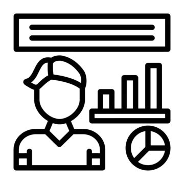 Performance Line Icon Productivity Efficiency Optimization Png And