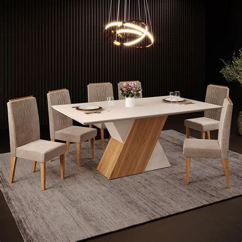 Mesa Jantar Cadeira Dj Moveis Pontofrio