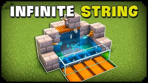 Minecraft Insane Infinite String Farm Youtube