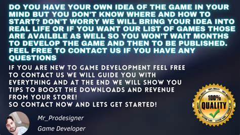 Unity Mobile Games Apps Development For Android Ios 2d 3d And Pc By Mr