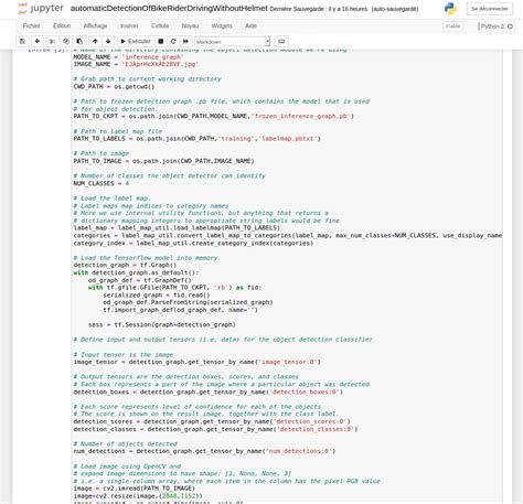 Draft Ubuntu Jupyter Notebook Python3 Tensorflow Opencv