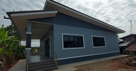 บ้านโมเดิร์นกะทัดรัด 3 ห้องนอน 2 ห้องน้ำ พื้นที่ใช้สอย 117 ตร ม