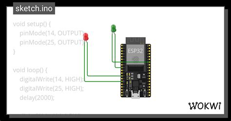 Task3 Wokwi ESP32 STM32 Arduino Simulator