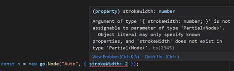Typings In Javascript Or Typescript Gojs