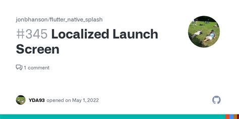 Localized Launch Screen Issue Jonbhanson Flutter Native Splash