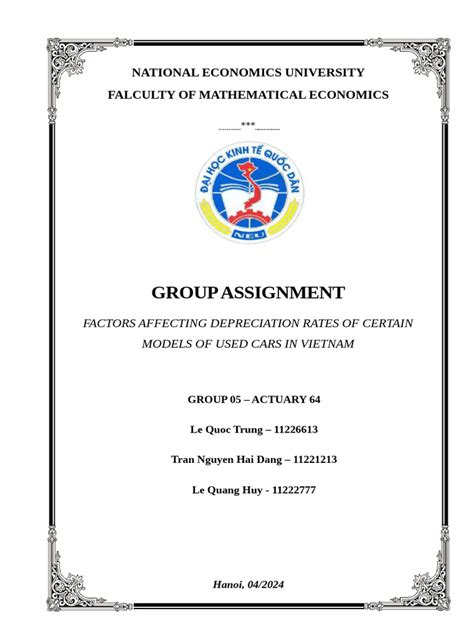 Act64 G05 Econometrics 1 Assignment Pdf Errors And Residuals Coefficient Of Determination