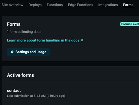 Support Guide Creating Netlify Forms In Hugo Support Guides Netlify Support Forums
