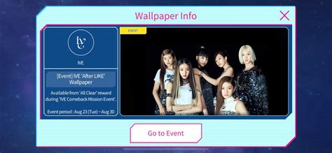 New Event Bg Ive After Like” Superstarstarship