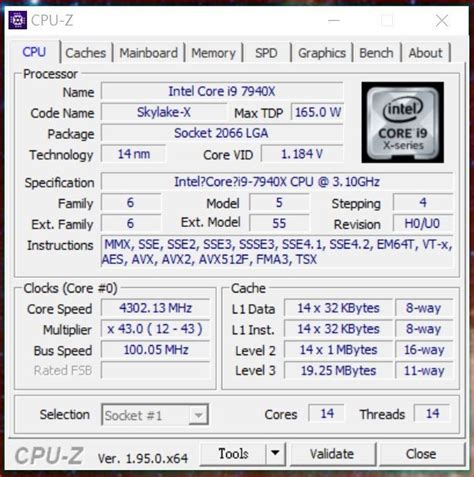 CPU Intel Core i9 7940X LGA2066, 電腦＆科技, 電腦周邊及配件, 電腦周邊產品 - Carousell