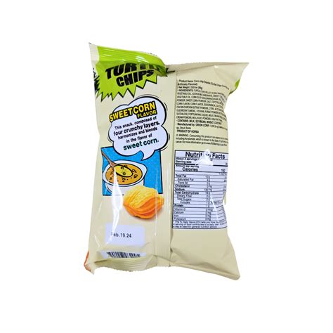 Orion Turtle Chip Sweet Corn 80 G Aneka Market