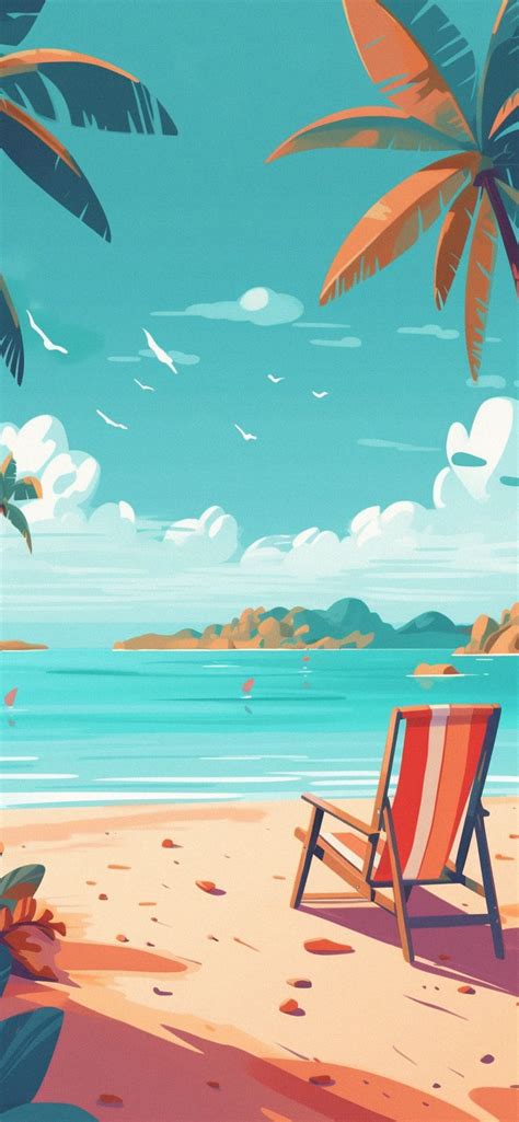 Preppy Summer Beach Wallpapers Wallpaper Cave
