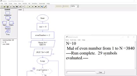 Solved Problem 1 Design An Algorithmflowchart Using Raptor That