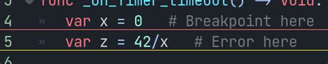 Improve Script Editors Gutters · Issue 5369 · Godotenginegodot