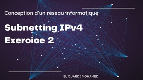 Ep27 Subnetting Ipv4 Exercice 2 Youtube