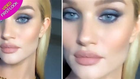 Rosie Huntington Whiteley Gets Topless And Exposes Killer Abs In Self Isolation Snap Mirror Online