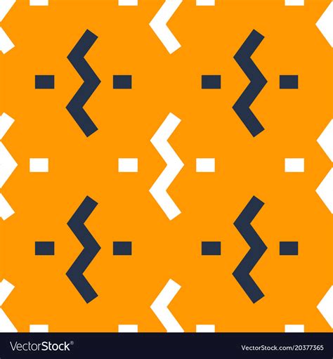 Zig Zag Link Seamless Pattern Royalty Free Vector Image