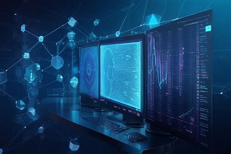 Algoritmo De Aprendizaje Automático Para Análisis De Negocios Y Finanzas Foto Premium