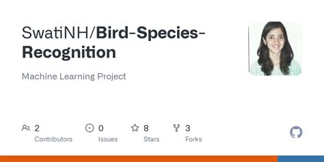 Bird Species Recognitionpretrained Modelrunsh At Master · Swatinh