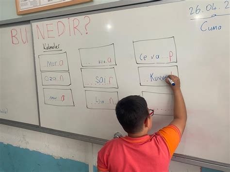 DİLİMİZİN ZENGİNLİKLERİ PROJESİ BU NEDİR ETKİNLİĞİ