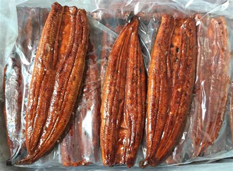 Unagi Kabayakifrozen Prepared Eelfrozen Grilled Eelfrozen Broiled