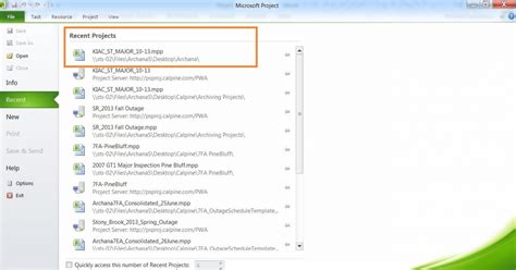 Project Server 2010 Save Error Project Management Best Practices