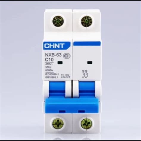 Jual Mcb Chint Nxb 2p 6ka 1a 2a 4a 50a 63a Jakarta Chint Indonesia