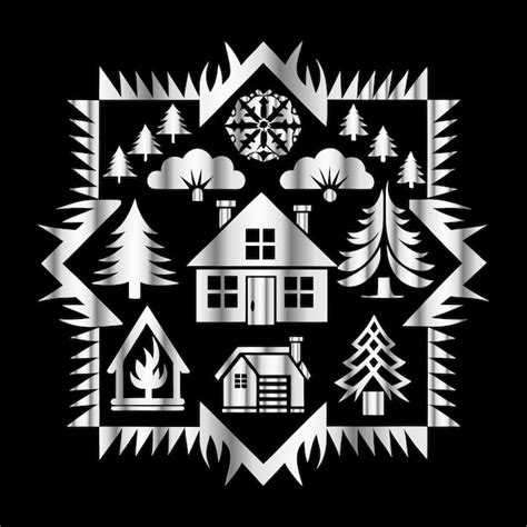 Vector Set Of Decorative Elements In The Form Of Square Tiles Rhombus