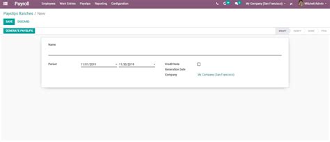 Pay Slips In Batches Odoo 13 Enterprise Edition Book Hr