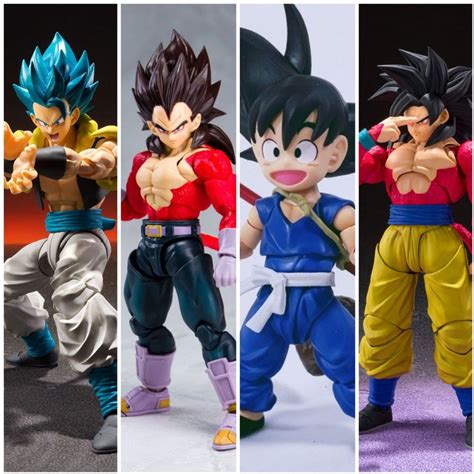 【พร้อมส่ง】dragon Ball ฟิกเกอร์ Dragon Ball Gt Super Saiyan 4 Son Goku