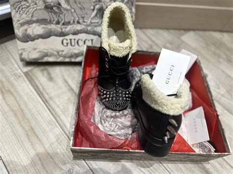 Гуччі оригінал чоботи ексклюзив — ціна 17600 грн у каталозі Ботильйони Купити жіночі речі за