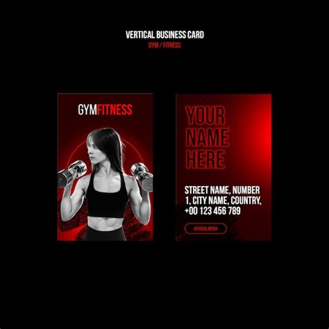 Premium Psd Gym Template Design