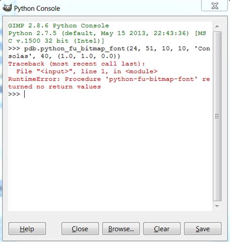 Python Why Cant I Add A Variable To Gimp Plugin Stack Overflow