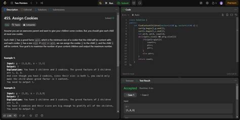 Day 27 Of Leetcode Challenge Assign Cookies Akshat Saxena Posted On