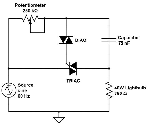 Ac TRIAC Dimmer Circuit Design Help Resistive Load OFF
