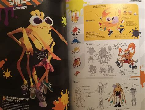 Photos From The New Splatoon 2 Art Book Nintendo Everything