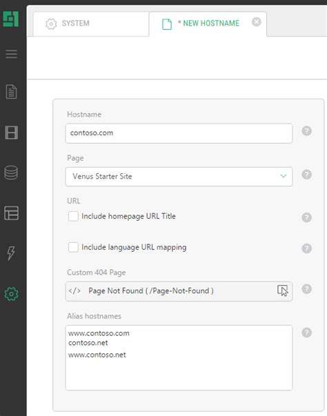 Hostnames