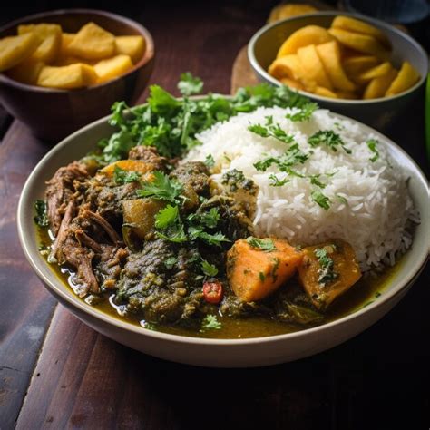 Premium Photo Seco De Chivo Slowcooked Goat Stew With Beer And Spices