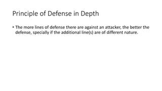 Security Introduction And Overview Lecture Pptx