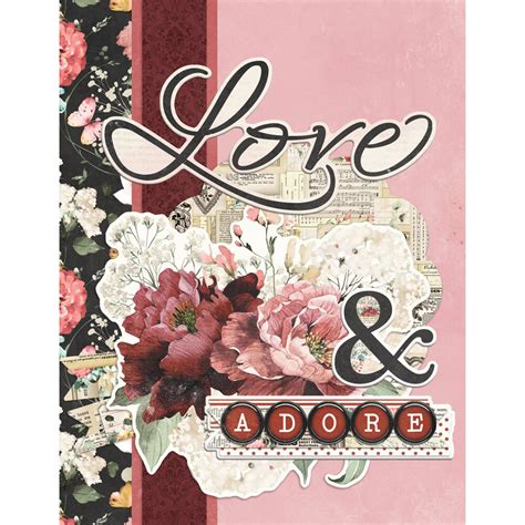 Simple Vintage Love Story Simple Cards Kit 21437 Craftlines Bv