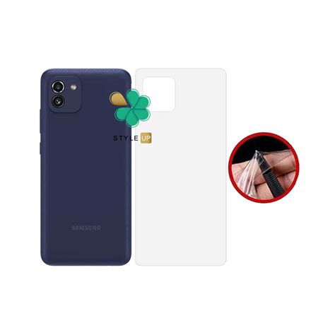 برچسب محافظ پشت گوشی سامسونگ Samsung Galaxy A03 مات استایل آپ